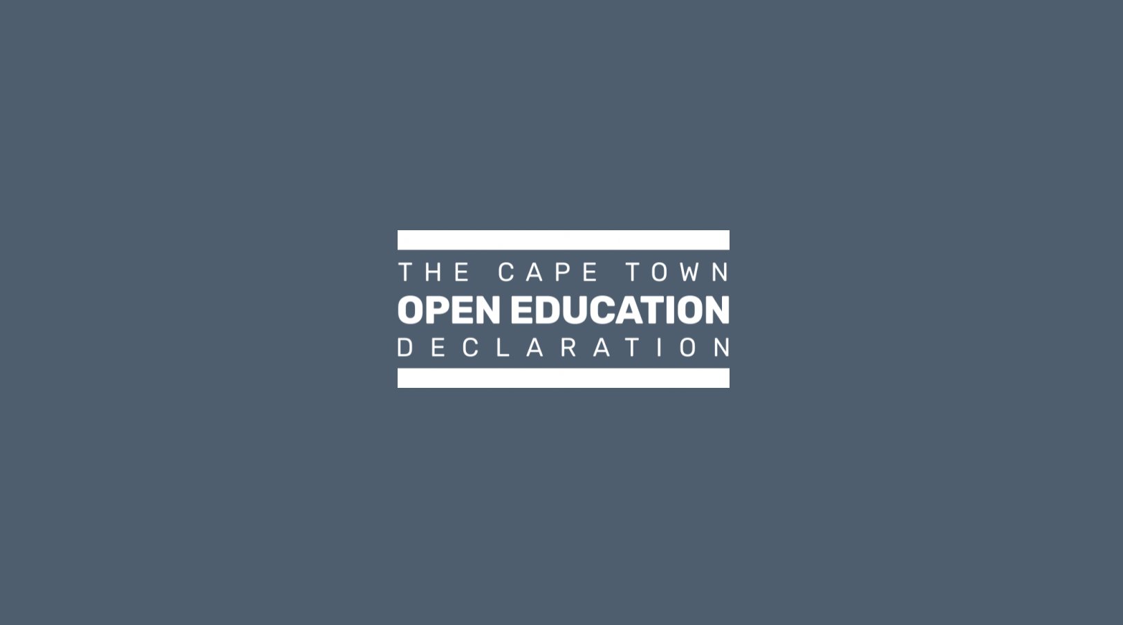 Cape Town Open Education Declaration – Unlocking the promise of open ...